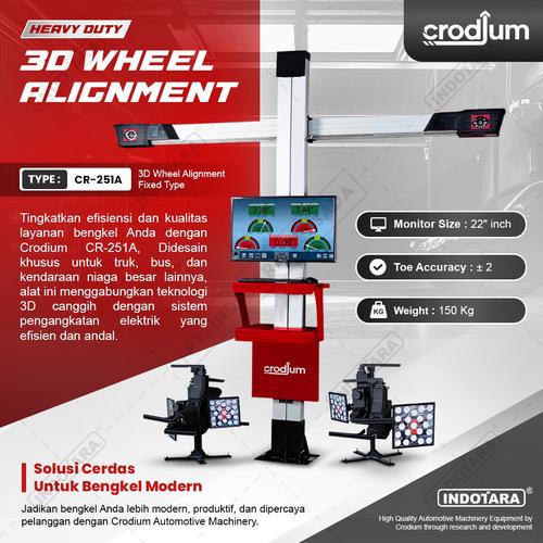 Promo Spooring Mobil / Wheel Alignment CR-251A Fixed Type CRODIUM Cicil ...