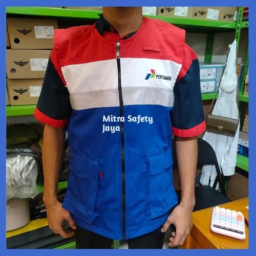 Jual Rompi Safety Nomex 3A pertamina Orginal / Rompi Pertamina Nomex ...