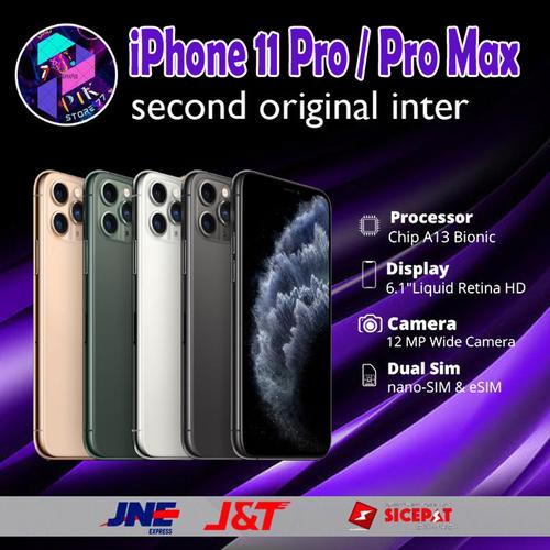 Jual Iphone 11 pro/promax 256Gb second bekas exinter - 11pro 256, gold - Jakarta Selatan - Pik ...