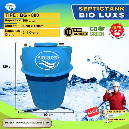 Jual Septic Tank Bio, Biotech, Biofil, BioLuxs BG 800 Liter - Kota ...
