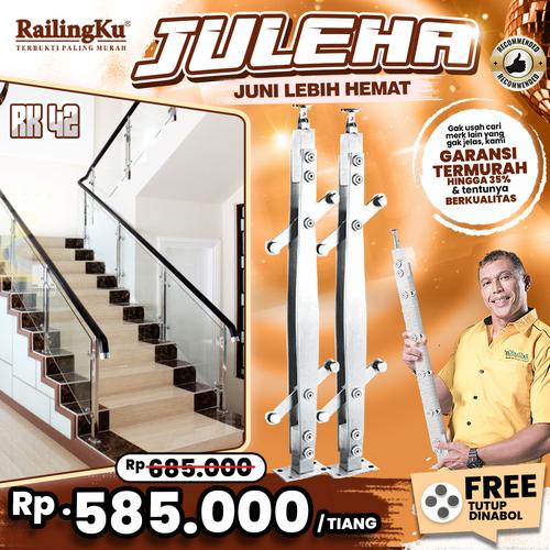 Jual Railing Tangga Stainless Plate Minimalis Railingku RK 42 - Kab ...