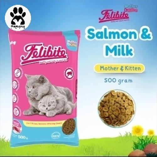 Jual Felibite Mother and Kitten Salmon with Milk 500gr Freshpack - Kota ...