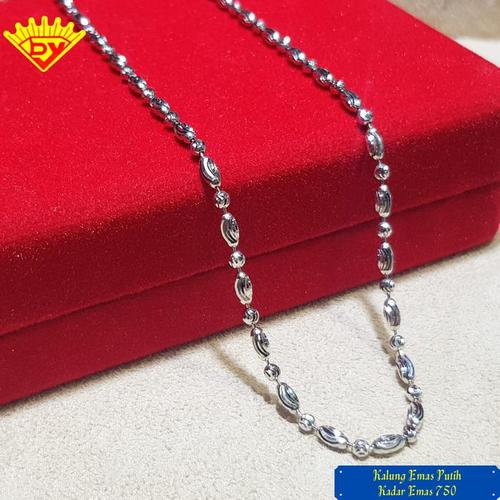 Jual Kalung Emas Putih 266 Kadar Emas 750 - Jakarta Pusat - TOKO MAS ...