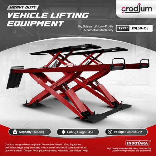 Promo Meja Angkat Dongkrak Lift 5 Ton - Big Scissor Lift Low Profile ...
