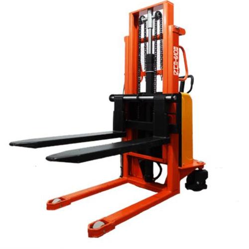 Jual Semi Electric Hand stacker/Hand lift Elektric - 2TONx2.5M - Kota ...