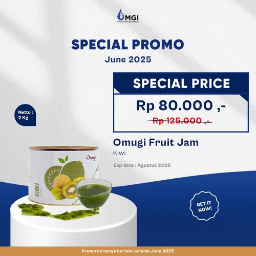 Jual OMUGI Fruit Jam Selai Buah Asli Import (40% Daging Buah Asli ) 2 ...