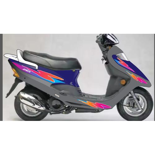 Jual Decal/Sticker/Striping/Livery KYMCO JETMATIC TREND 125 001 KALCER ...