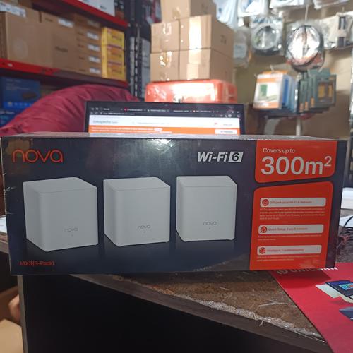 Jual Tenda MX3 3-Pack AX1500 Whole Home Mesh Wi-Fi 6 System - Kota ...
