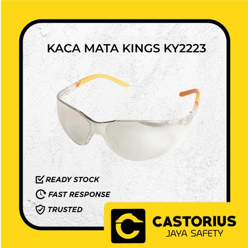 Jual KINGS KY2223 Kaca Mata Safety Honeywell Kacamata Gerinda Kerja ...