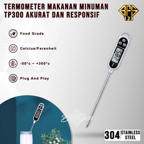 Promo Termometer Suhu Makanan Minuman TP300 Digital Food Thermometer ...