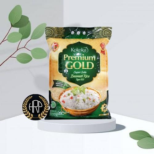 Jual Beras Basmati Premium Gold Super Sella 5KG/Nasi Kebuli/Nasi ...