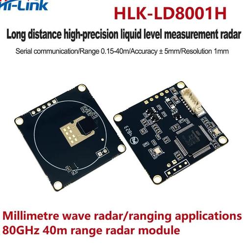 Jual Hi-Link HLK-LD8001H Low Cost Water Level mmWave FMCW Radar Sensor ...
