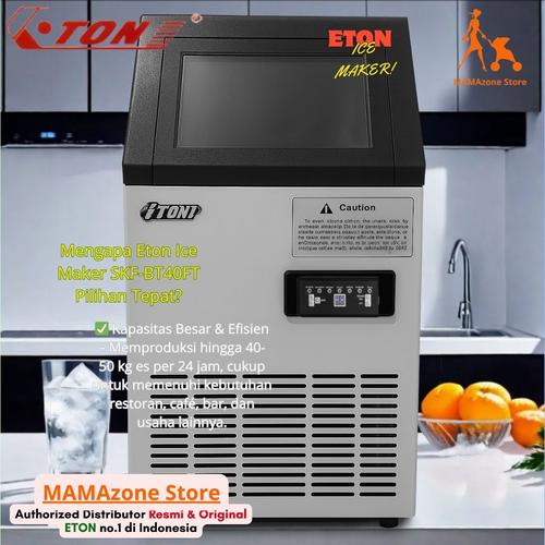 Jual [NEW Product] ETON Ice Cube Maker SKF-BT40FT - Solusi Mesin Es ...