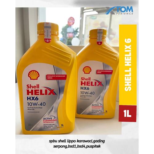 Jual shell helix 6 10w 40 1 liter - Kota Tangerang Selatan - shell.lube ...