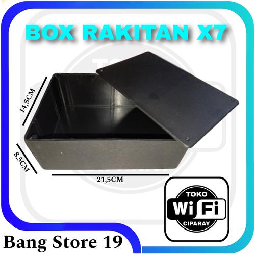 Jual Box X7 Jumbo Plastik Hitam Untuk Router Tenda TPLink Media ...