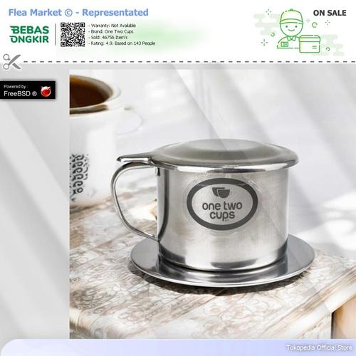 Jual One Two Cups Filter Kopi Vietnamese Coffee Drip 100ml 8 Quai - LC1 ...