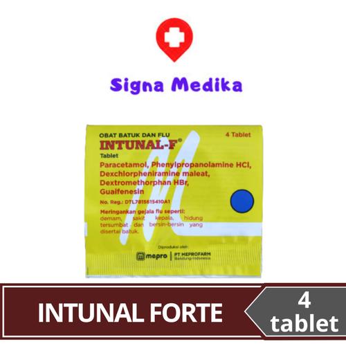 Jual Intunal Forte Isi 4 Tablet - Obat Batuk & Pilek - Kota Tangerang ...