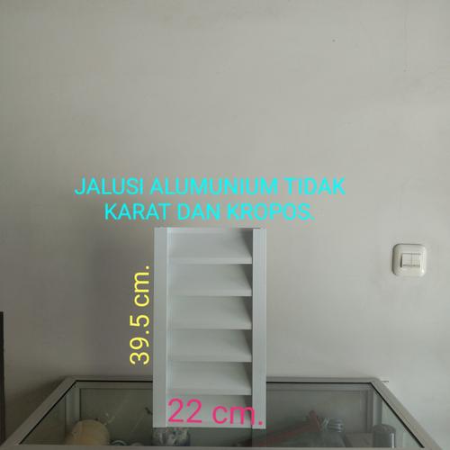 Jual JALUSI ALUMUNIUM COCOK UNTUK ANGIN2 PINTU KAYU, PINTU BESI, PINTU ...