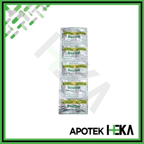 Jual Dextral Tablet Strip isi 10 Tablet - Obat Demam Batuk Pilek - Kab ...