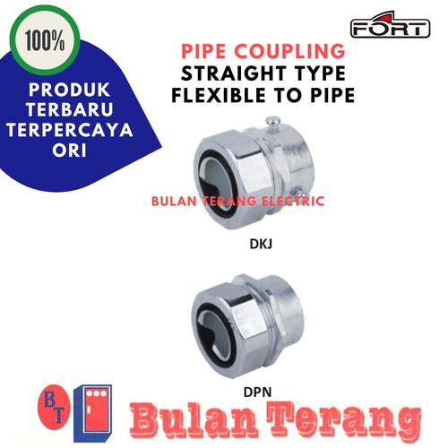 Jual CONNECTOR CONDUIT STRAIGHT TYPE FLEXIBLE TO PIPE DKJ/DPN FORT - 1 ...