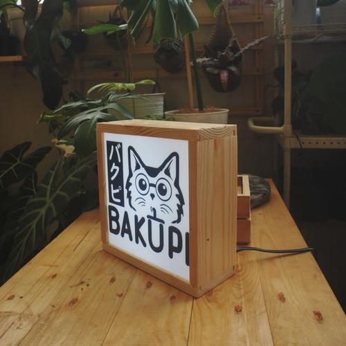 Promo Lamp Box Kayu Foto | Poster | Logo Light Box Dekorasi Cafe Lampu ...