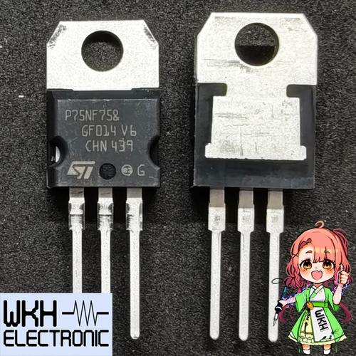 Jual ORIGINAL P75NF75 75N75 STP75NF75 TO 220 Electric MOSFET TO220 ...