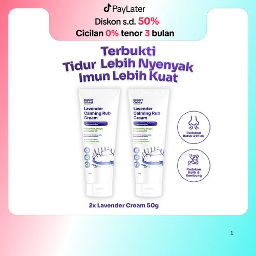 Promo Expert Care - Paket 2pcs Calming Baby Cream | Lavender Calming ...