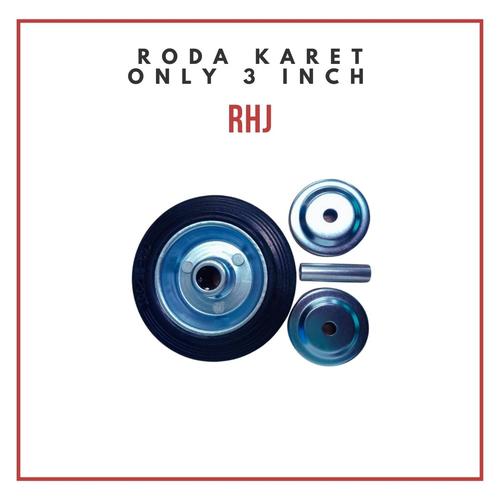 Jual Roda Only 3 inch Roda Karet 3 inch RHJ - 3 inch - Kota Surabaya ...