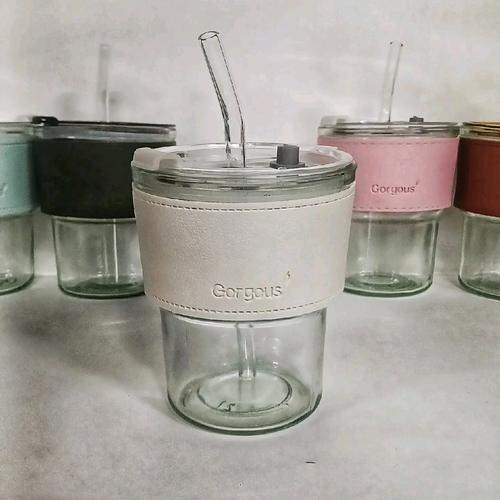 Jual Gelas Kaca Aesthetic/Tumbler Kaca Mini Aesthetic - Jakarta Pusat ...