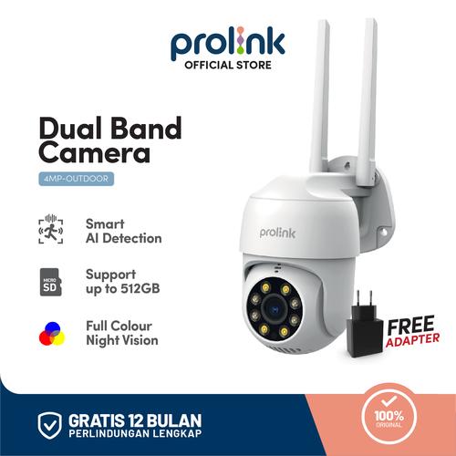 Promo Prolink 4MP Smart IP Cam CCTV Wifi Dual Band Outdoor QHD | 360 ...
