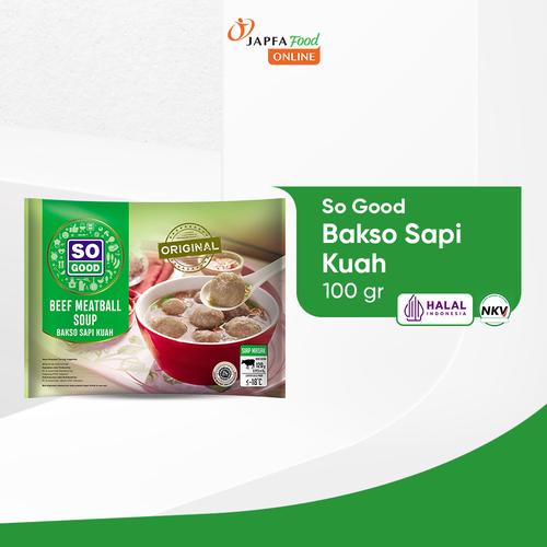 Promo So Good Bakso Sapi Kuah 100 gr - Jakarta Timur - Japfa Food ...