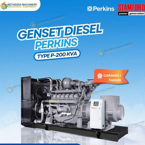 Jual Perkins Stamford P-200 Kva Genset Diesel 200Kva Silent Type - Kota ...