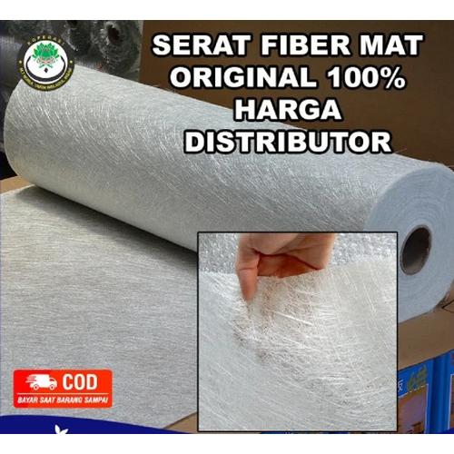 Jual Serat Fiber Glass Mat - Kain Fiberglass Matt 300 Serat Fiber ...
