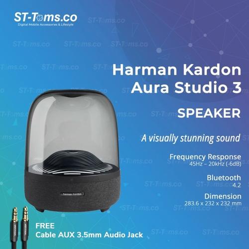 Jual Harman Kardon Aura Studio 3 / Aura Studio 4 Bluetooth Wireless Speaker - Black Aura Studio ...