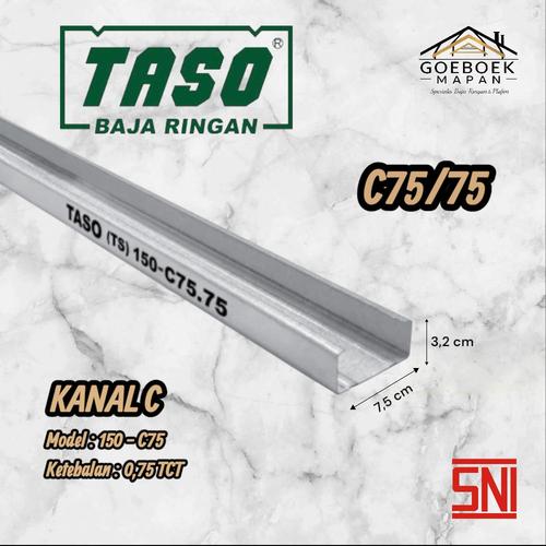 Jual Baja Ringan Kanal Canal C Taso C75.75 SNI - Kab. Sleman - Goeboek ...