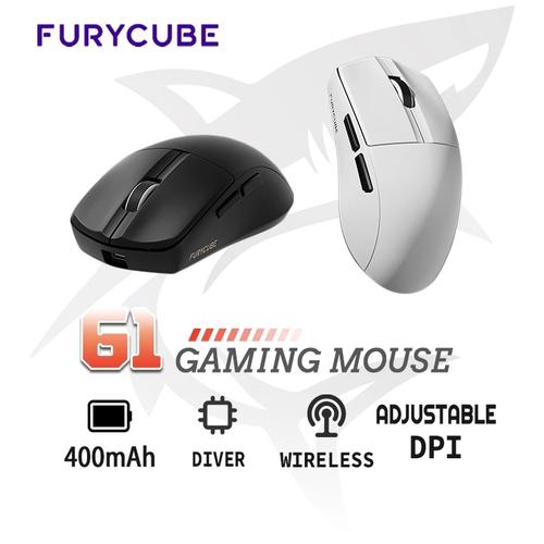 Promo FURYCUBE 3311 Wireless Gaming Mouse 5 Levels DPI Adjustment Low ...
