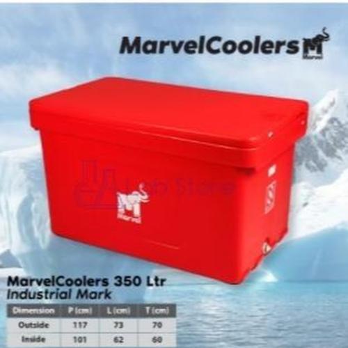 Jual Cool Box Coolbox Cooler Ice Box Storage 350 ltr Marvel | KHUSUS ...