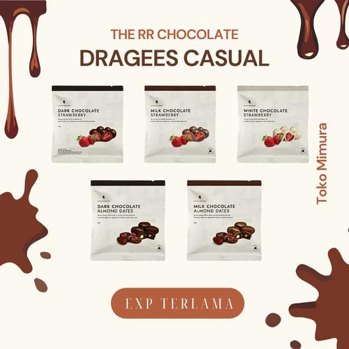 Jual The RR Chocolate Dragees Casual Cokelat Dark Almond Strawberry ...