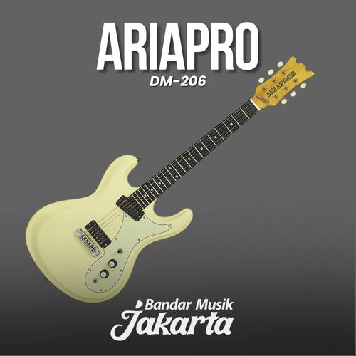 Promo ARIA PRO II ARIAPROII ARIAPRO II DM-206 DM206 VW VINTAGE WHITE ...