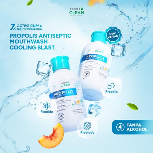 Promo [NEW PRODUCT] [FYC] Secret Clean Propolis Antiseptic Mouthwash ...