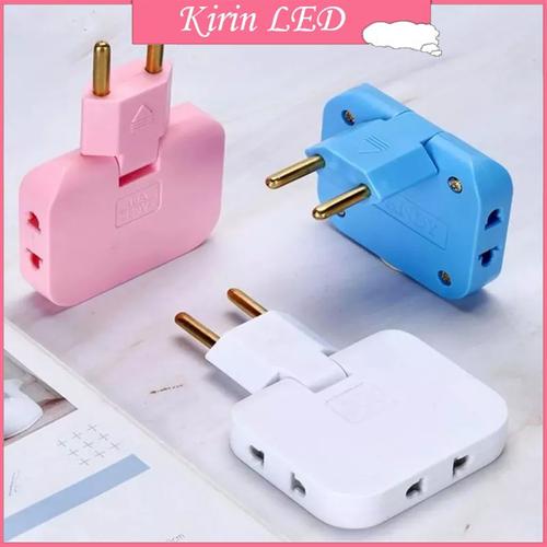 Promo Power Soket 3IN1 180 Derajat / Alat Bantu Tambahan Lubang Stop ...