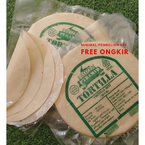 Promo 2 pack Tortilla Pyramid Ori Ukuran 20cm isi 20Lembar, Total 40 ...
