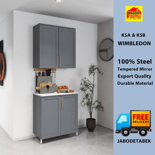 Promo KITCHEN SET BESI - FURNITURE BESI - LEMARI PIRING BESI - KITCHEN ...