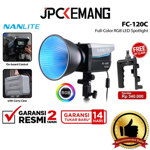 Promo Nanlite FC-120C RGB LED Full-Color Spotlight Nanlite FC120C FC ...
