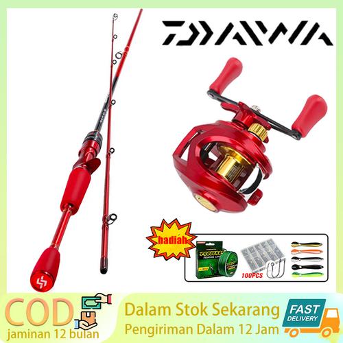 Jual DAIWA Set Pancing Lengkap COD | Pengiriman Cepat + Reel Casting ...
