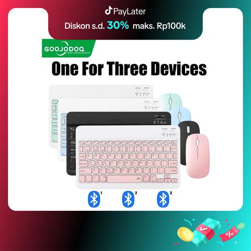 Jual Goojodoq 2nd gen Pro 10 Inch 3 in 1 Wireless Bluetooth Keyboard ...