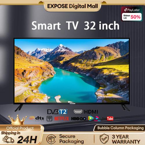 Promo Smart TV 32 Inch Digital TV 32 inch Android 12.0 FHD 1080P ...