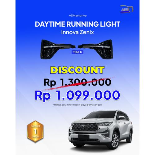Promo Day Time Running Light DRL Toyota Innova Zenix Type C Cicil 0% 3x ...