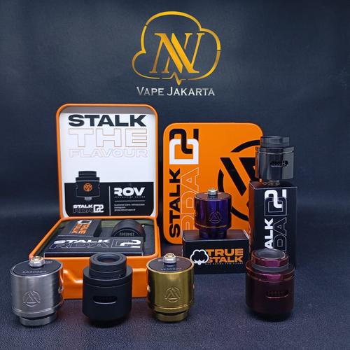 Jual Stalk D2 RDA 24mm Dual Coil by ROV - Silver - Jakarta Barat ...