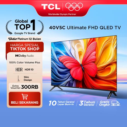Promo TCL Ultimate QLED FHD TV 40 inch V5C - HDR 10 - Dolby Audio ...